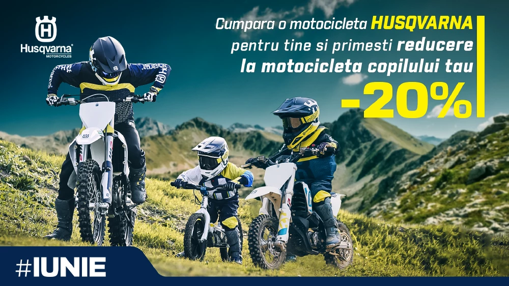 KTM, Husqvarna și GASGAS ofera 20% reducere la cumpararea unei ...
